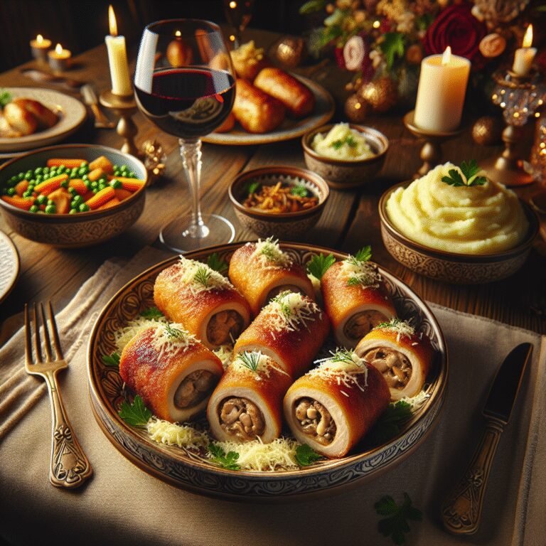 Zrazų su grybais receptas šventinei vakarienei - Zibainis.lt